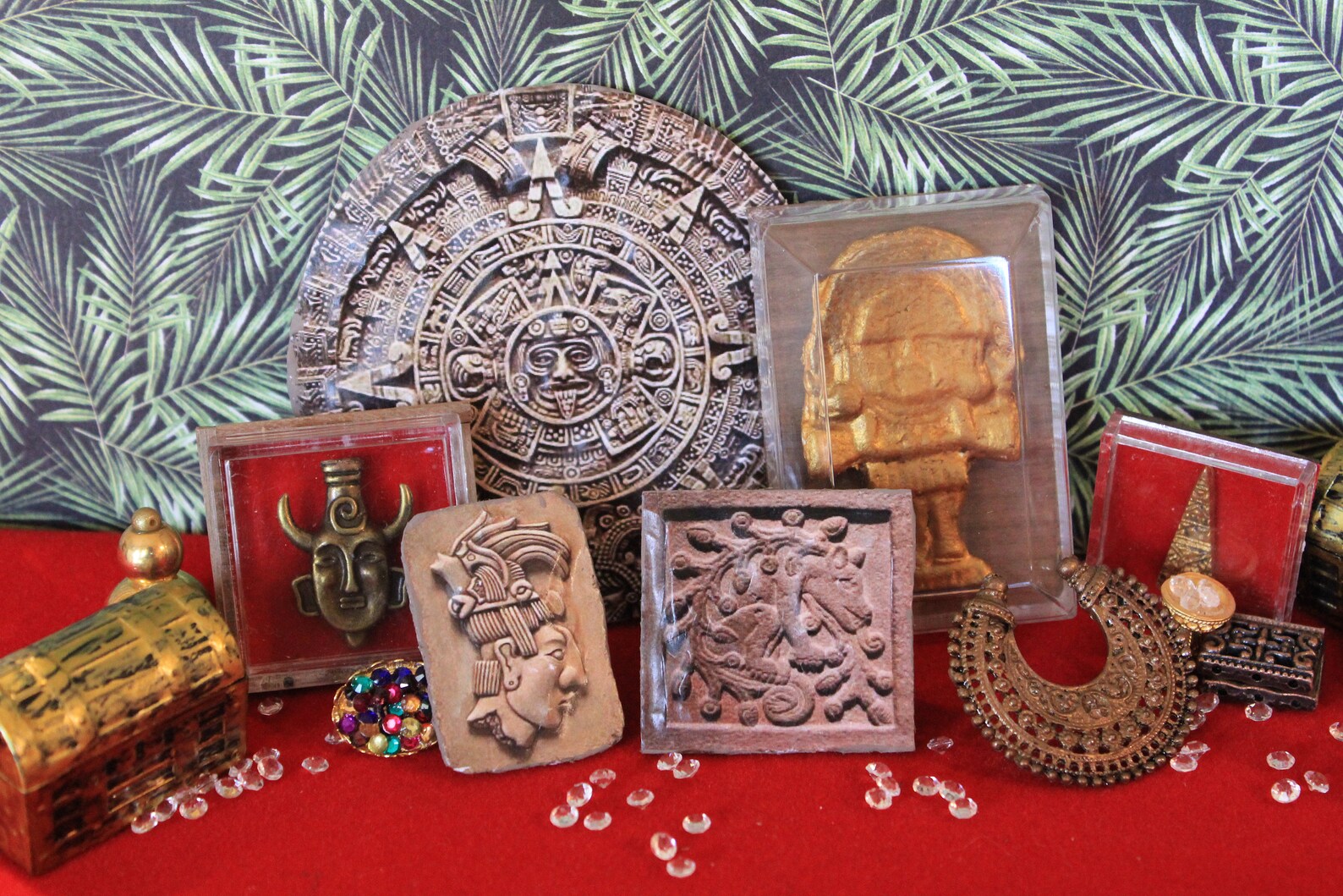 Dollhouse Miniature Maya/incas/aztec Bas Relief Reproductions - Etsy