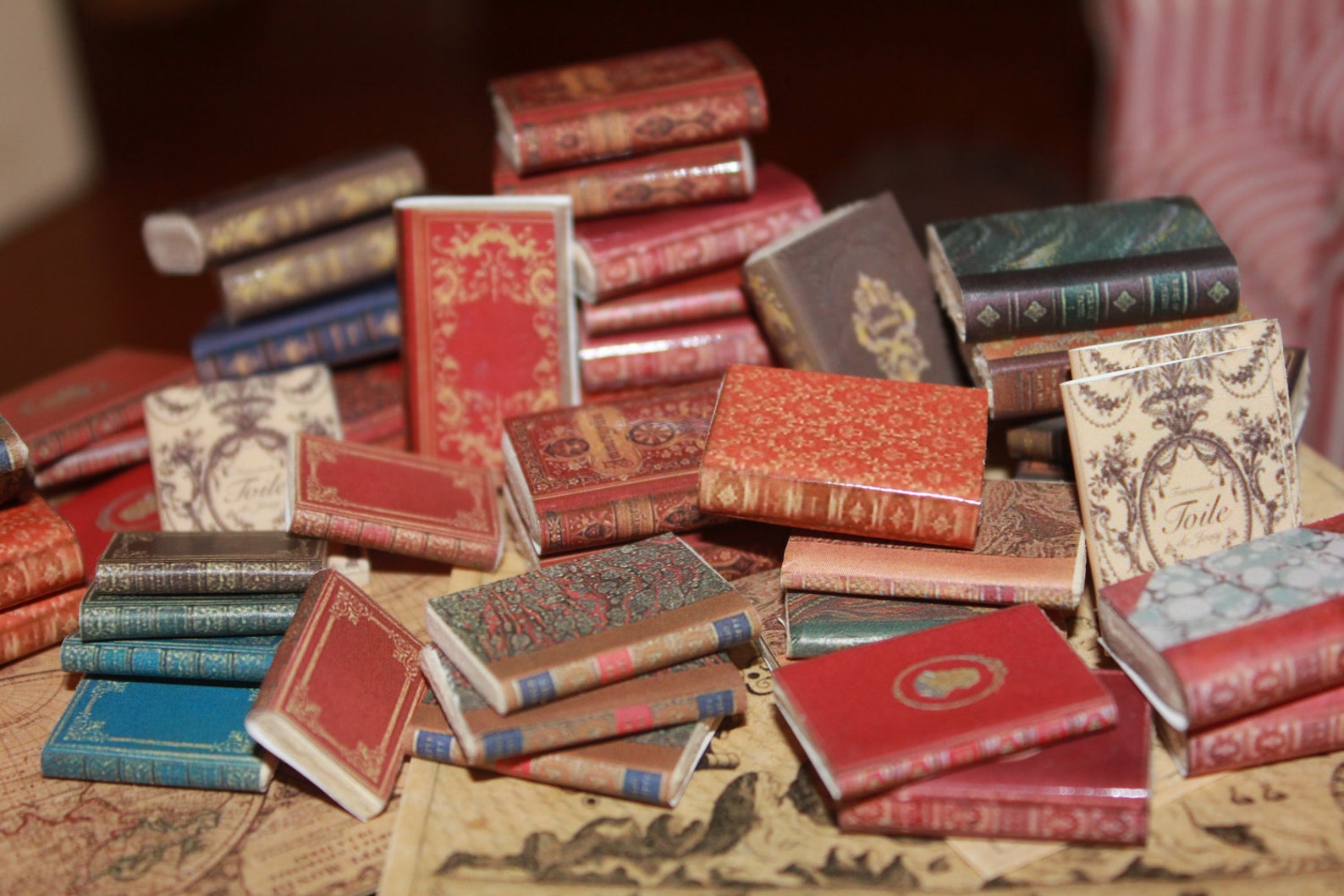 Miniature Book . Set of Assorted Books ...55 Pcs - Etsy