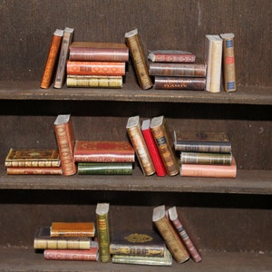 Miniature Book . Set of 30 Different Books - Etsy