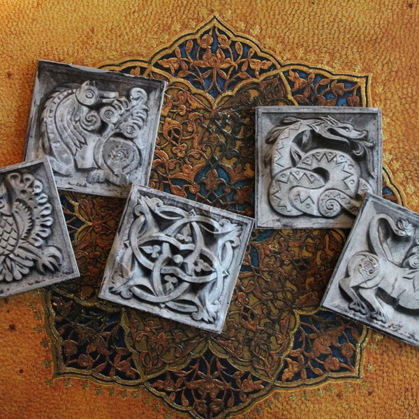 Bas Relief Tile - Etsy