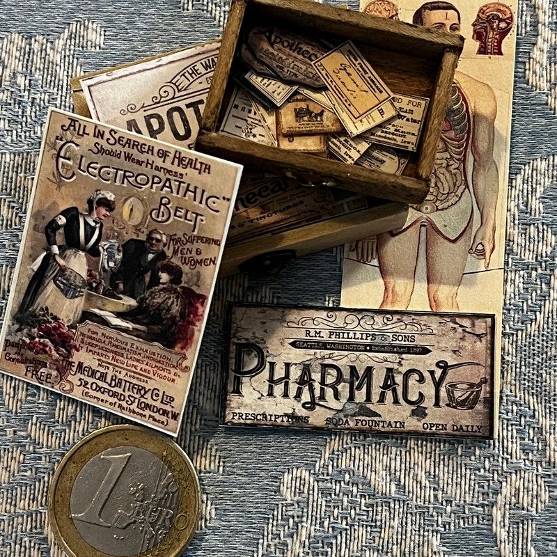 Miniature Apothecary - Etsy