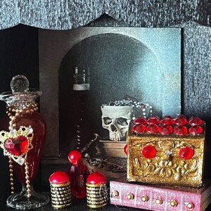 Miniature Gothic Thematic Library " the Vampires" - Etsy