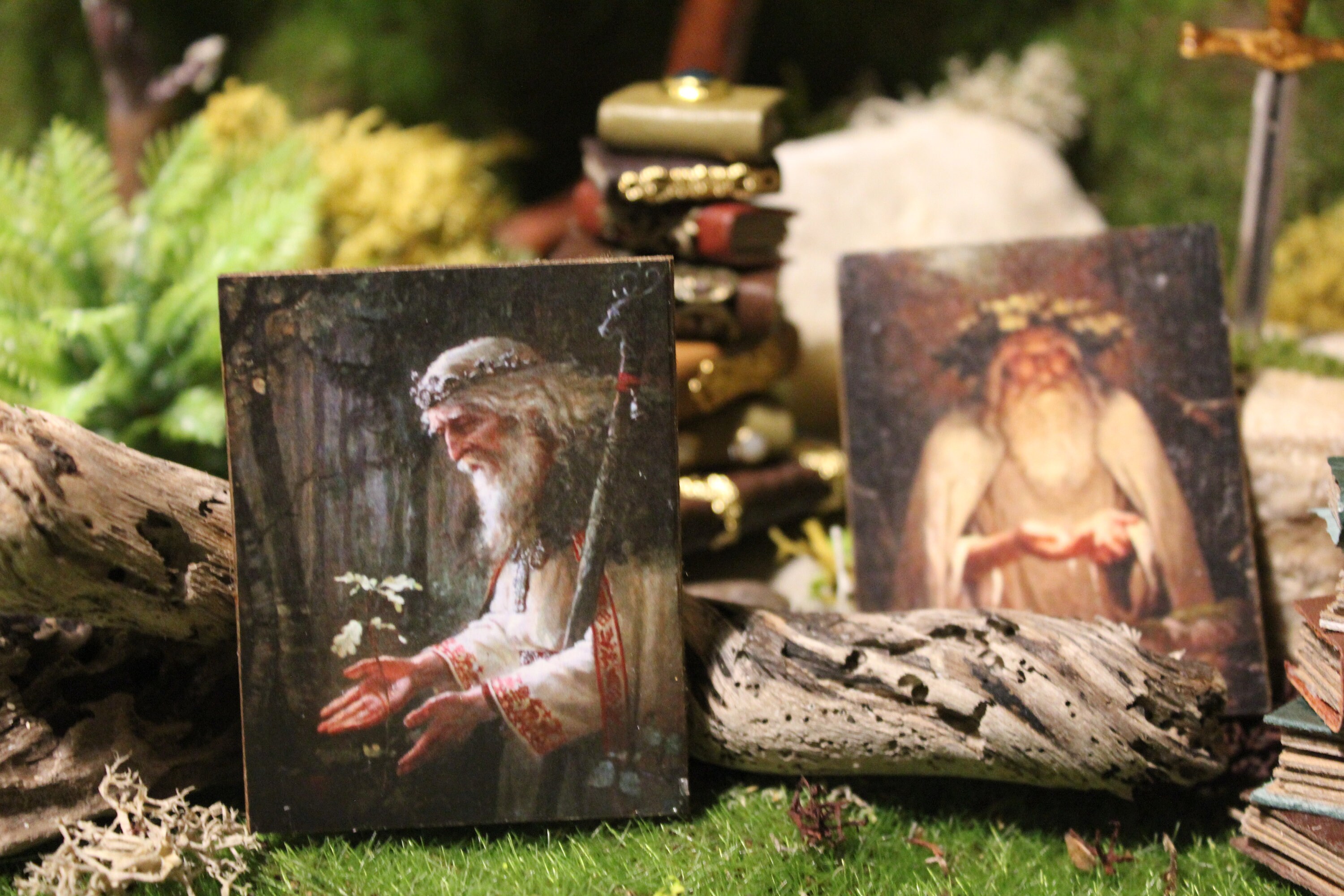 Dollhouse Miniature Merlin's Paintings Reproductions - Etsy