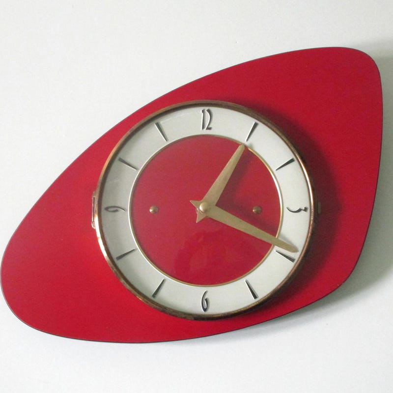 Boomerang Clock - Etsy