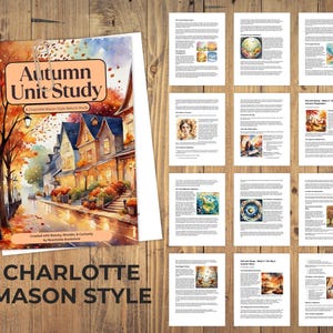 Autumn Fall Unit Study Homeschool Science Nature Lesson Plan - Great ...
