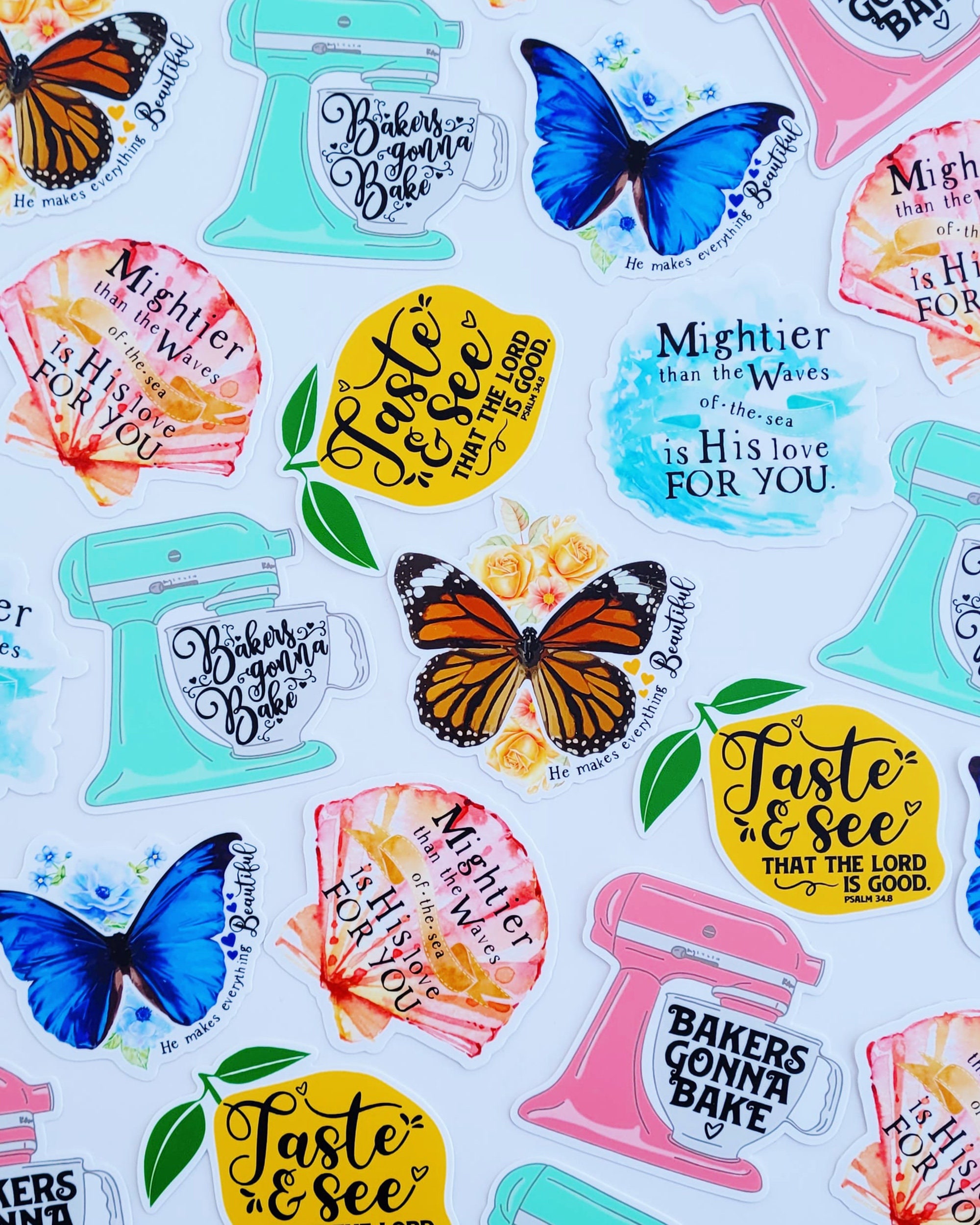 Summer seas & shells vinyl decal sticker | Etsy