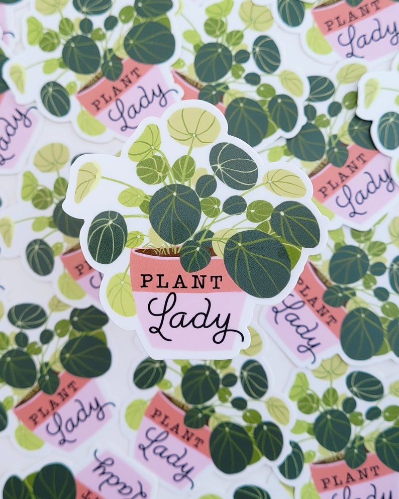 Simply Plants 2 Inch Circle Stickers SET OF 20 | Etsy