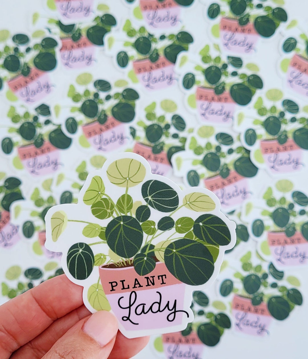 Plant Lady - Vinyl Decal Sticker - Etsy