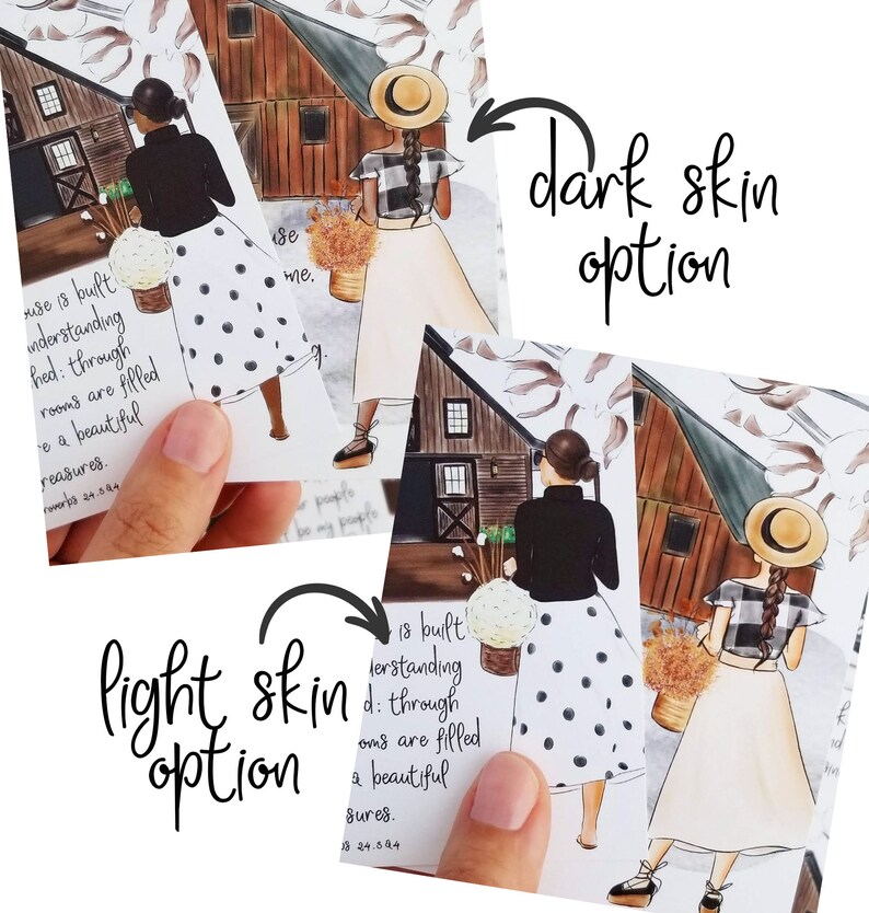 Cozy Fall Farmhouse Note & Scripture Cards SET OF TEN | Etsy