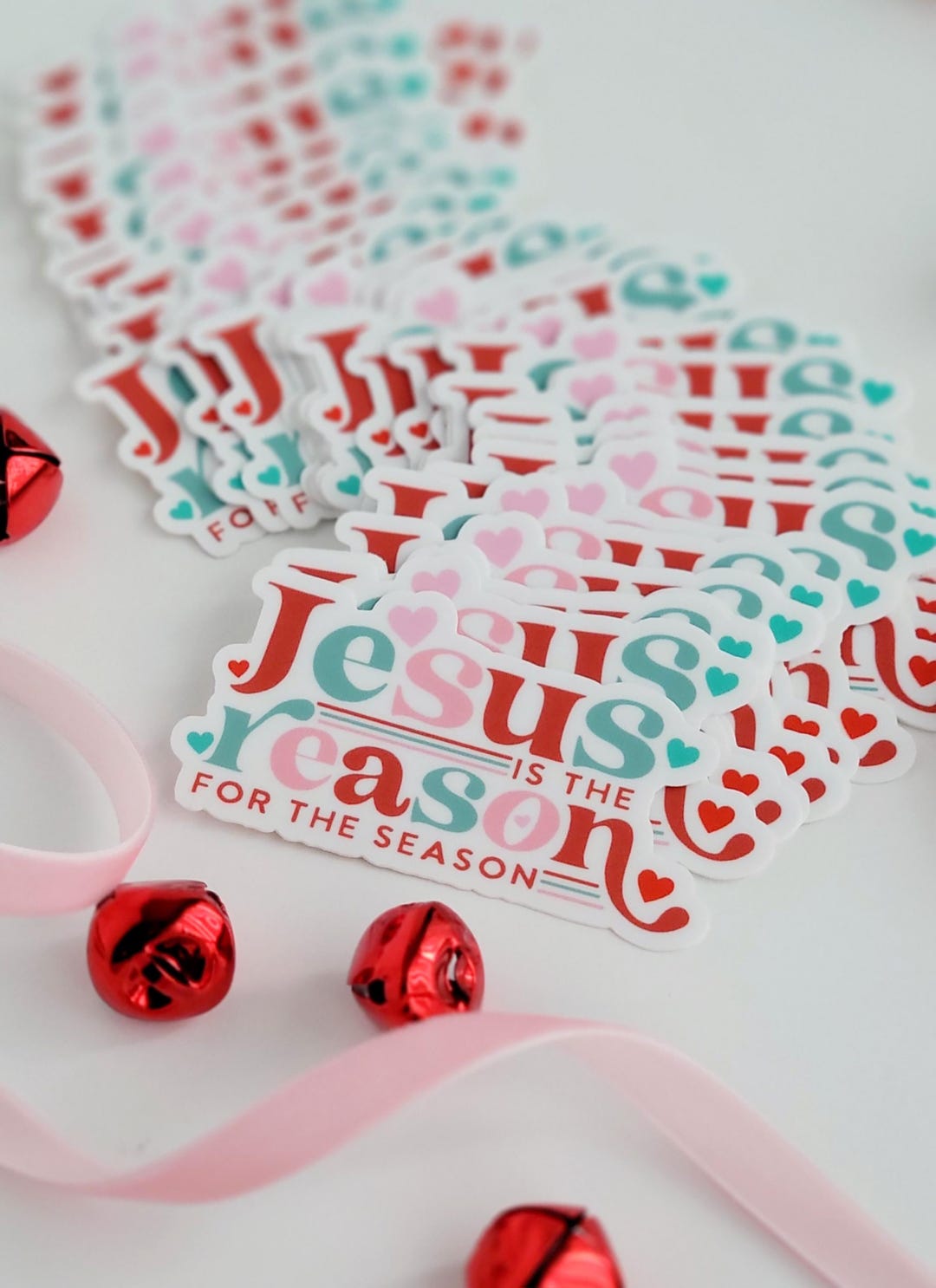 Jesus is the Reason - Waterproof Vinyl Decal Sticker - Etsy