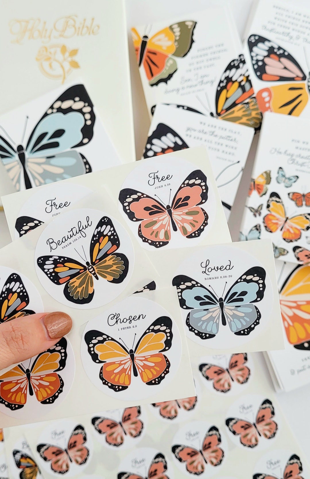 New Creation 2 Inch Circle Stickers SET OF 20 - Etsy