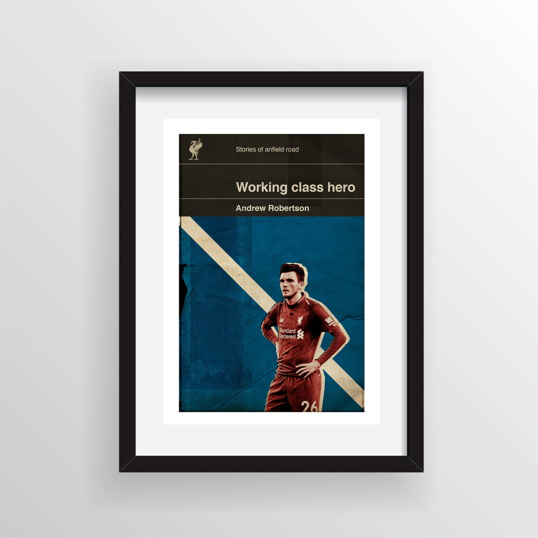 Andy Robertson - Liverpool FC Poster - LFC Print - Football Art ...