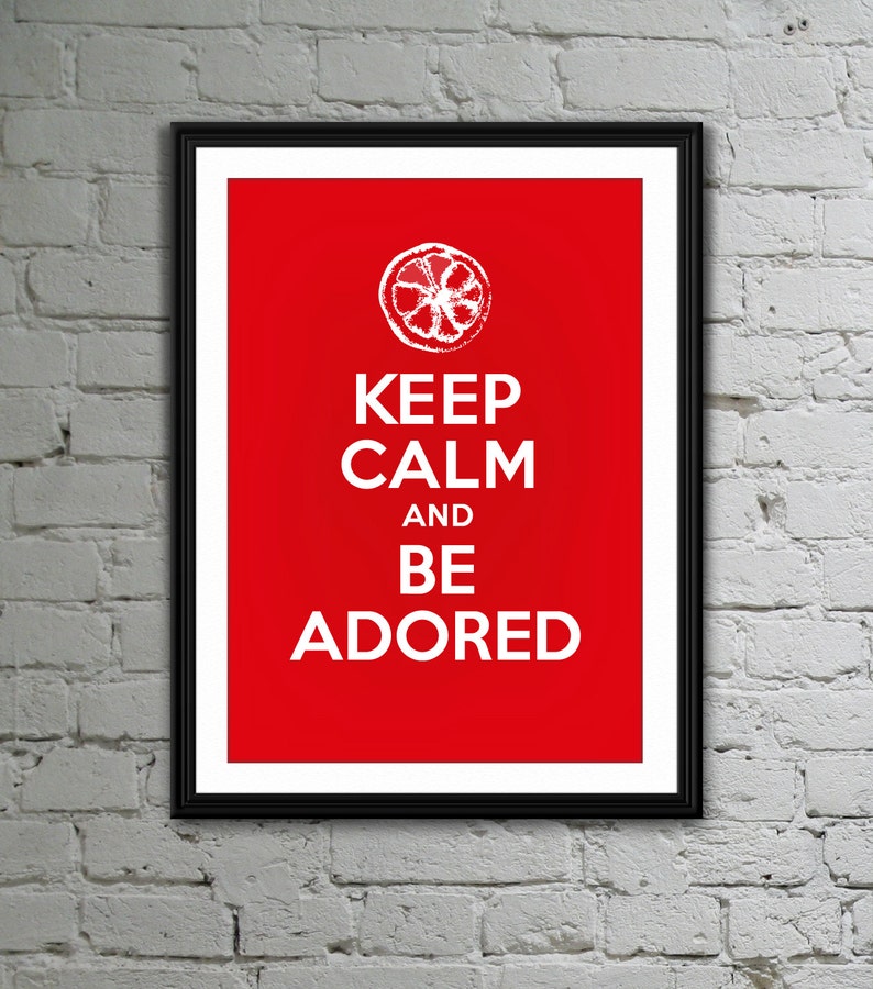 Keep Calm Stone Roses Adored A3 Poster - Etsy