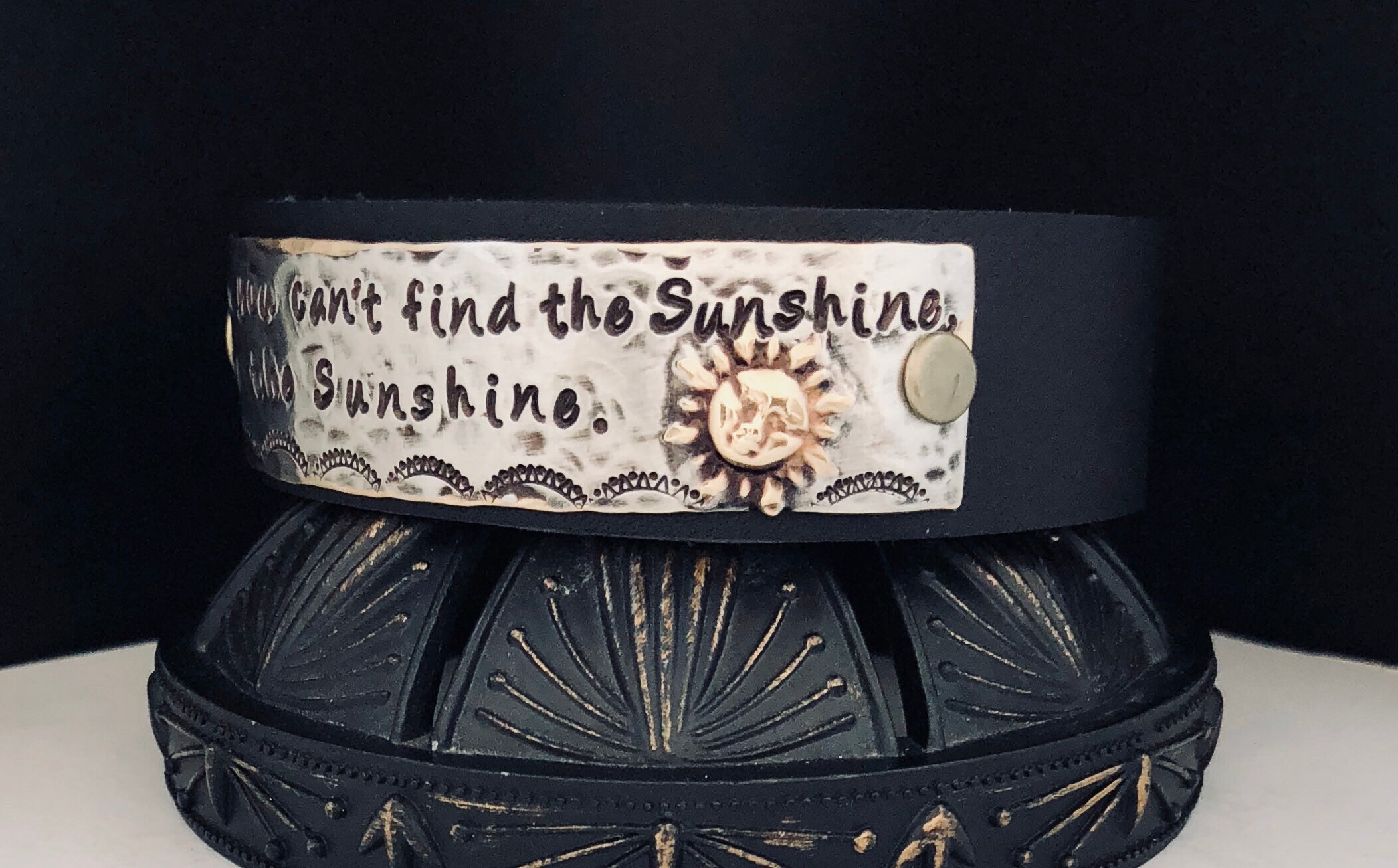 When You Cant Find the Sunshine BE THE SUNSHINE Sun Hand | Etsy