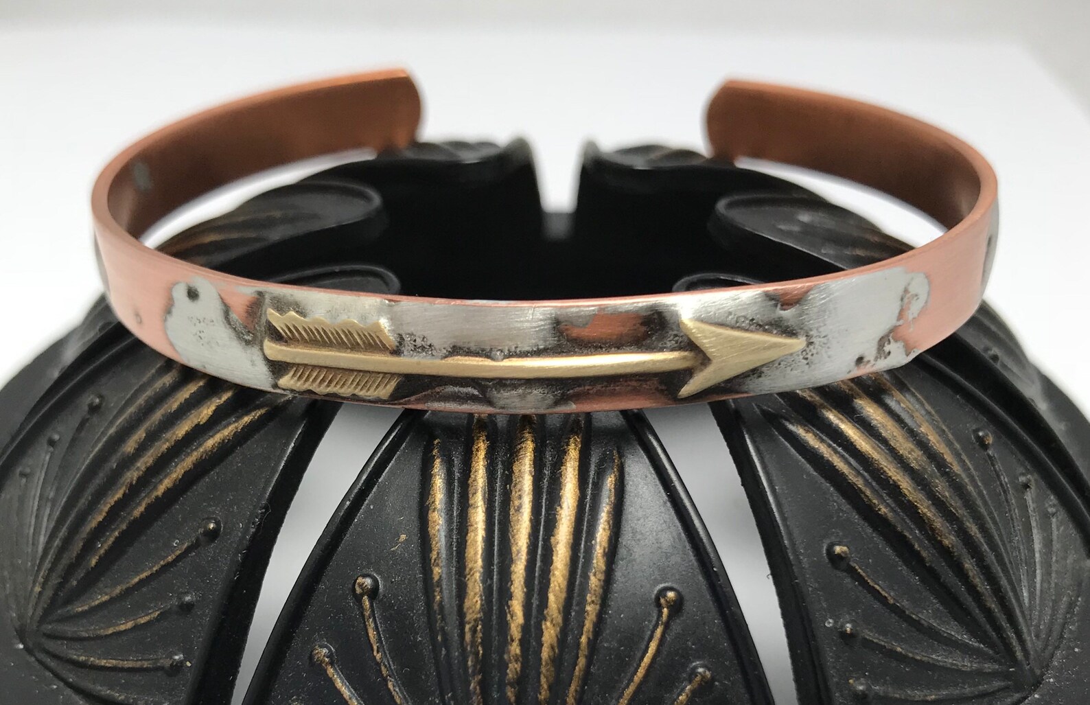 ARROW Stacker Stacking Copper or Brass Hand Stamped Metal | Etsy