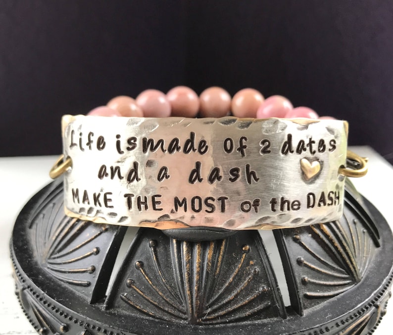 Life is Made of 2 Dates and a Dash Make the Most OF THE DASH - Etsy Italia