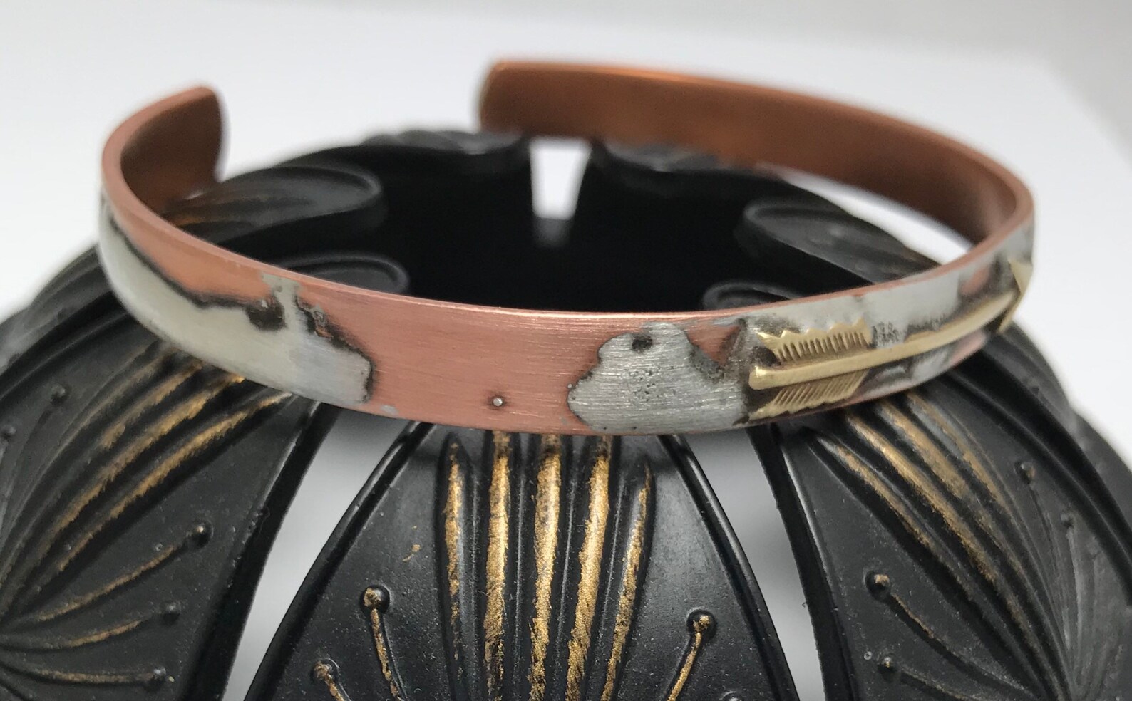 ARROW Stacker Stacking Copper or Brass Hand Stamped Metal | Etsy