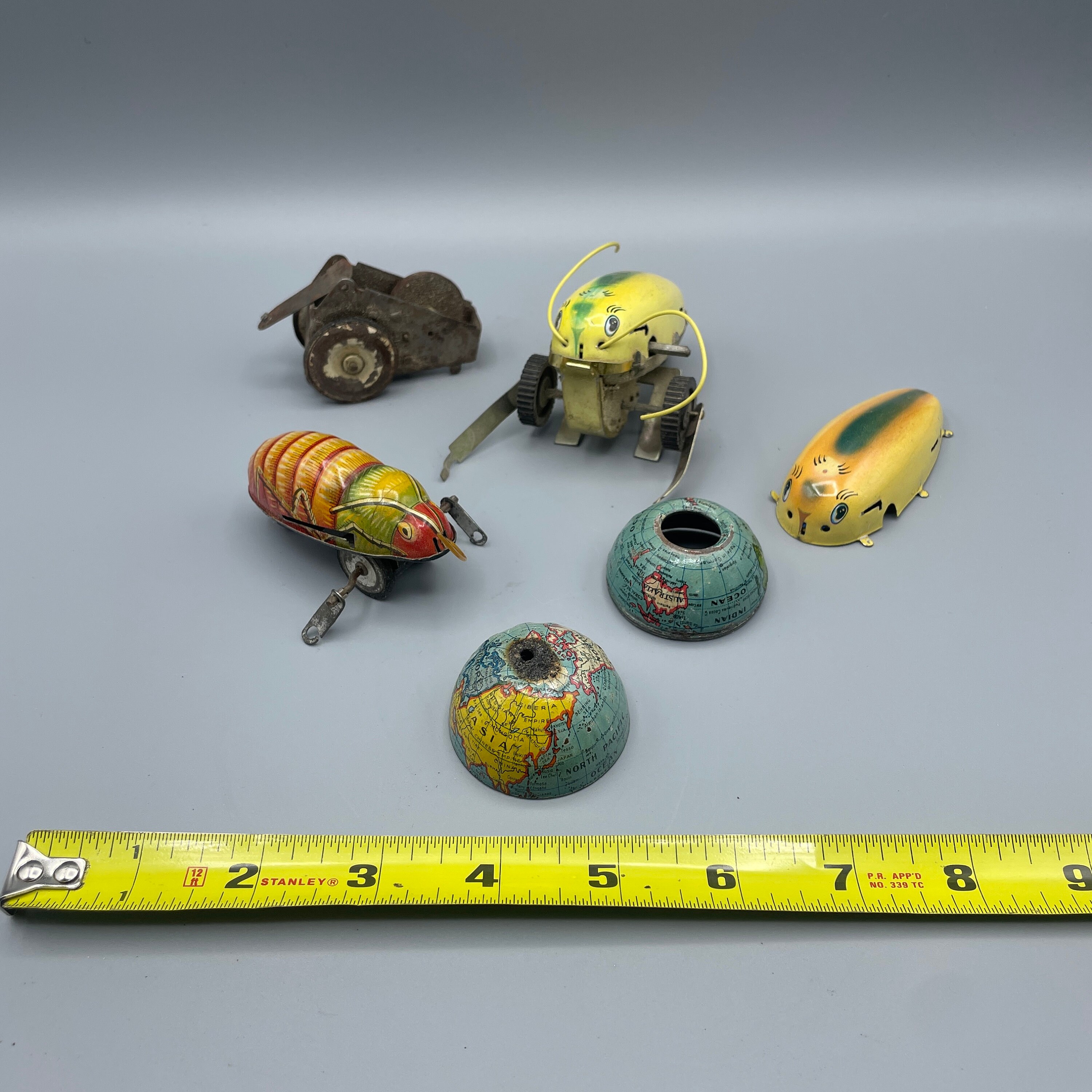 Vintage Tin Toy Parts - Etsy