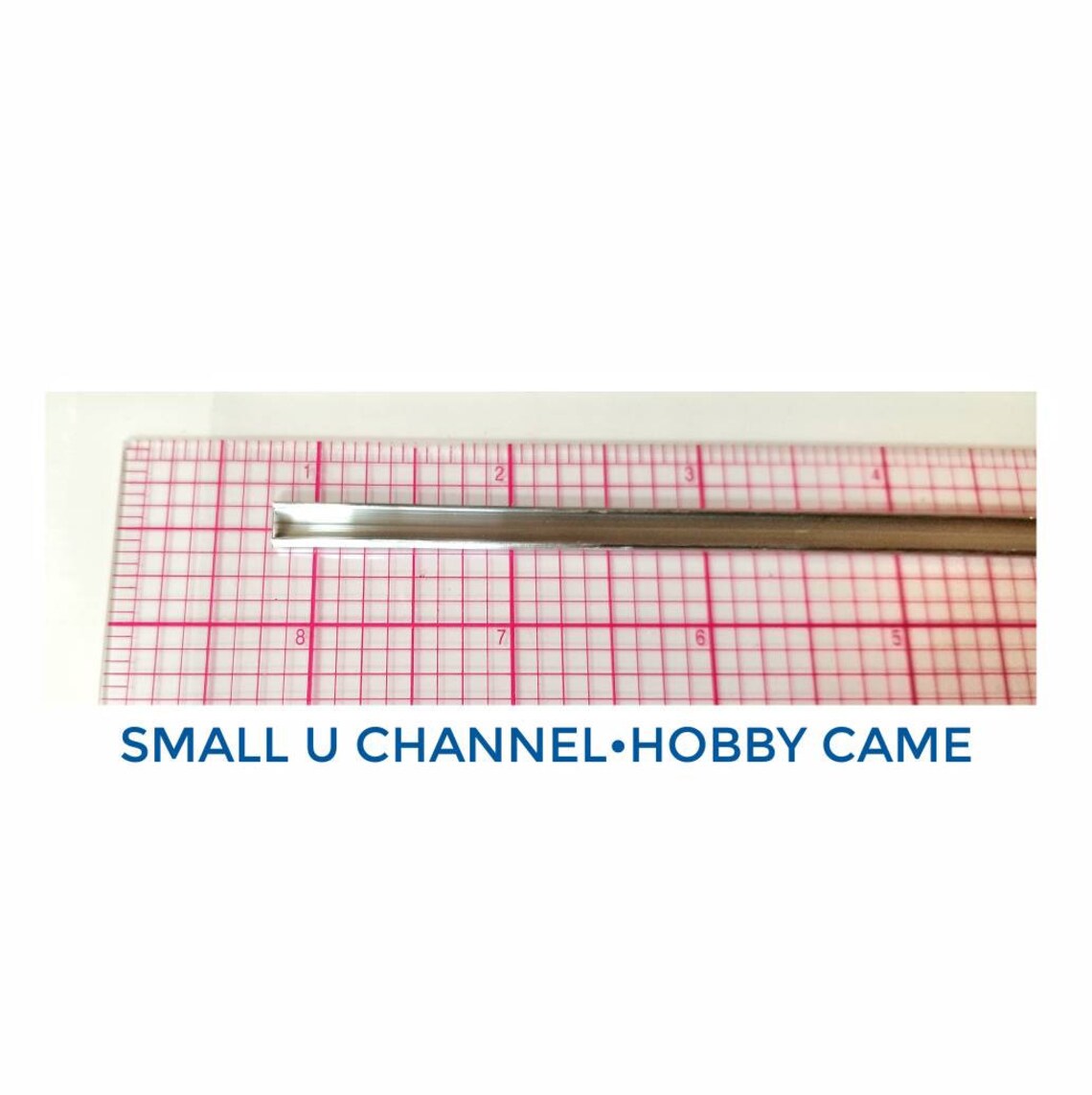 Hobby Came, Small U Channel Metal Came for Edging Suncatchers, 3 or 6 ...