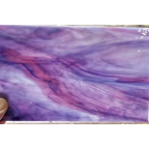 Stained Glass Sheets Lovely Purple Pink Mix. Use All Together - Etsy