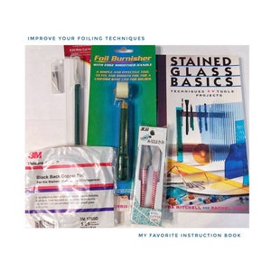 Stained Glass Scissors for Copper Foil Tape. Utility Knife & Blades ...