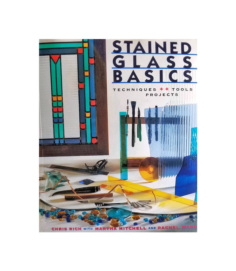 Stained Glass Basics Book Patterns & Projects. Learn How to - Etsy