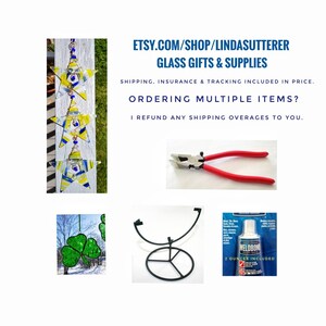 Stained Glass Scissors for Copper Foil Tape. Utility Knife & Blades ...