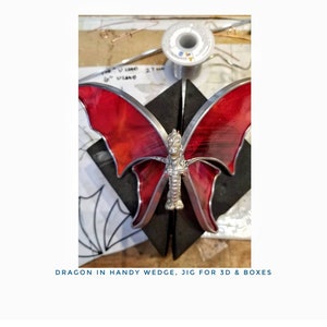 Stained Glass Box Jig, "wedgies" for Holding 3 Dimensional Projects ...