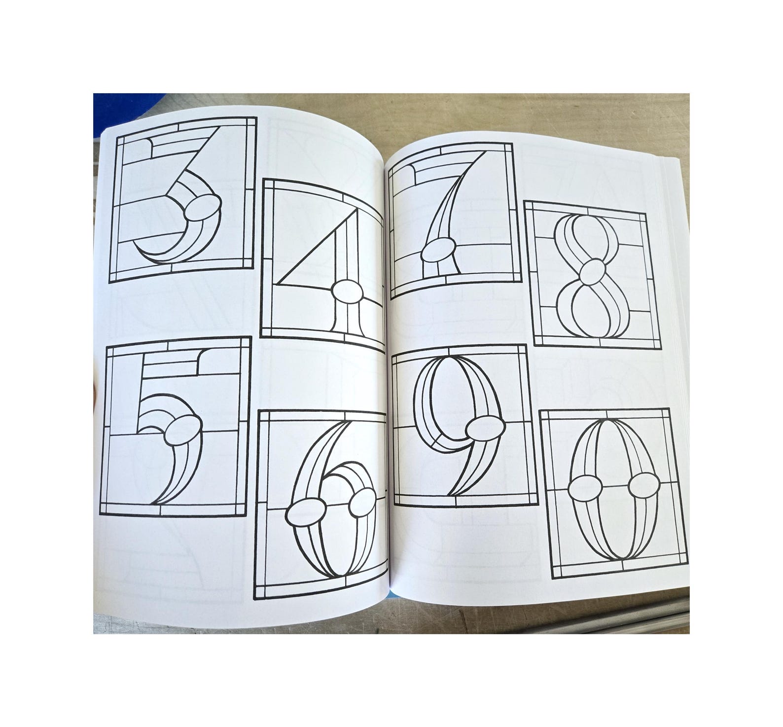 Alphabet & Numbers Stained Glass Patterns. Diy Signs, Windows ...