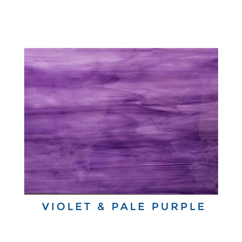 Violet Stained Glass - Etsy