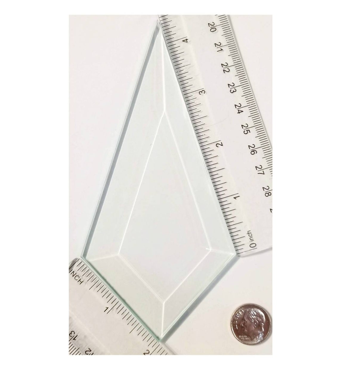 Stained Glass Bevels. Set of 4 Clear. Diy Artisian Craft - Etsy