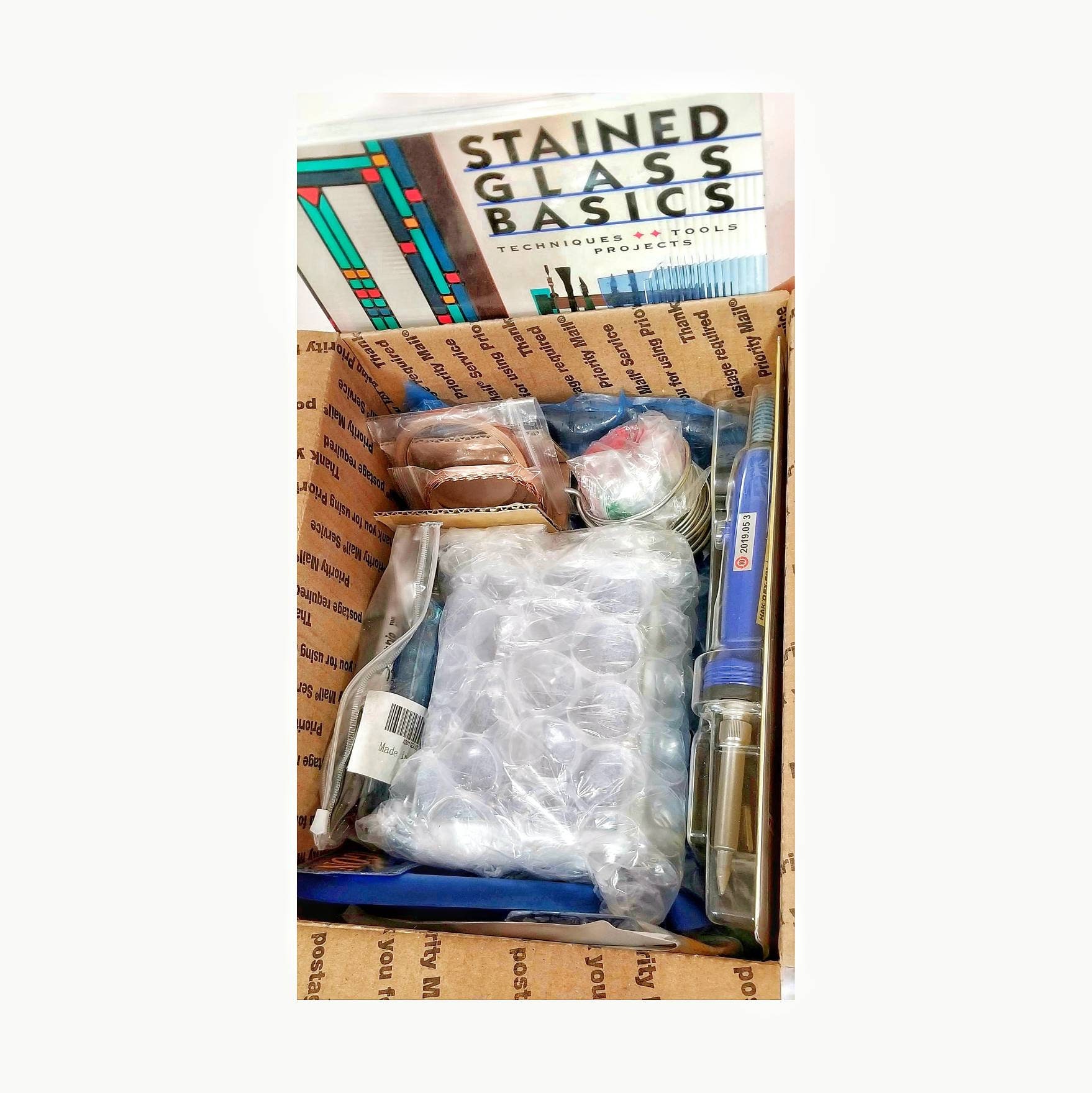 Stained Glass Beginner Tool Kit With Hakko Soldering Iron - Etsy