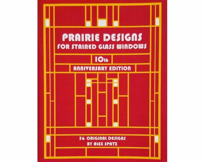 Stained Glass Design Book. Prairie Style Patterns. Nice Variety of ...