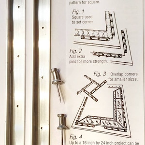 6'' Morton System Layout Blocks. Stained Glass Tool. Create Straight ...