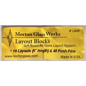 6'' Morton System Layout Blocks. Stained Glass Tool. Create Straight ...