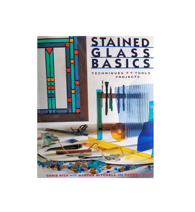 Stained Glass Basics Book Patterns & Projects. Learn How to - Etsy