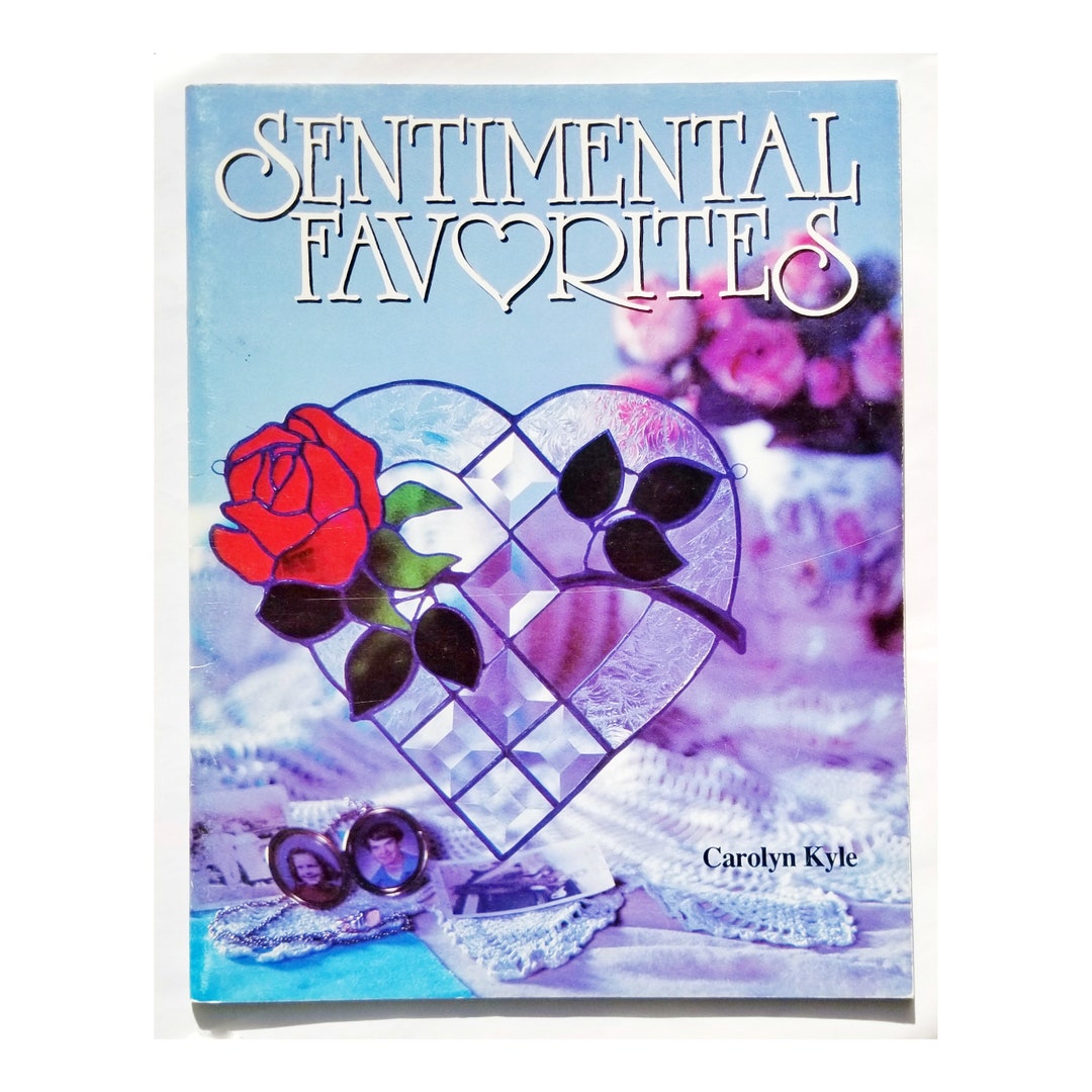 Stained Glass Pattern Book, How to Make Panels & Suncatchers. Used in ...