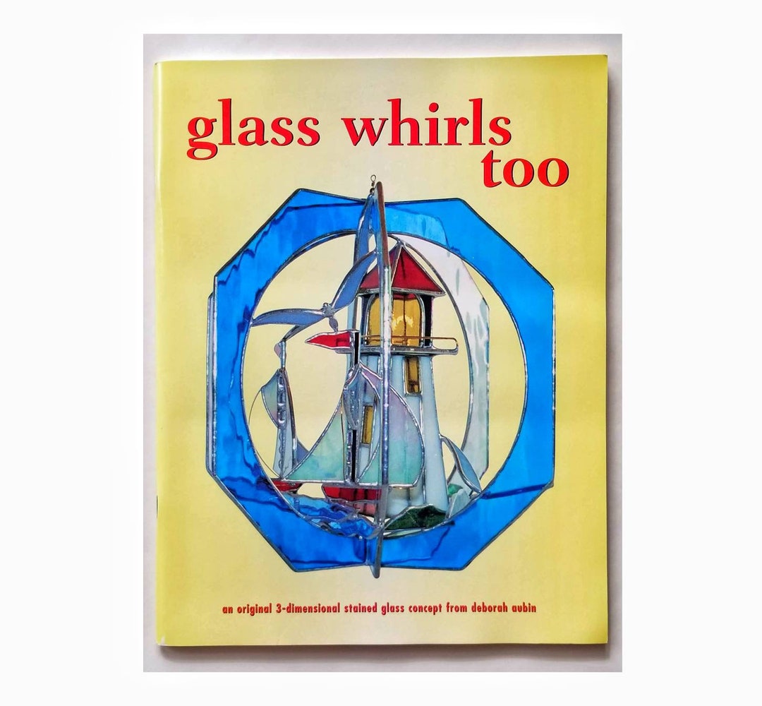 Glass Whirls Too. Stained Glass Projects, 3D. Color Photos, Clear ...