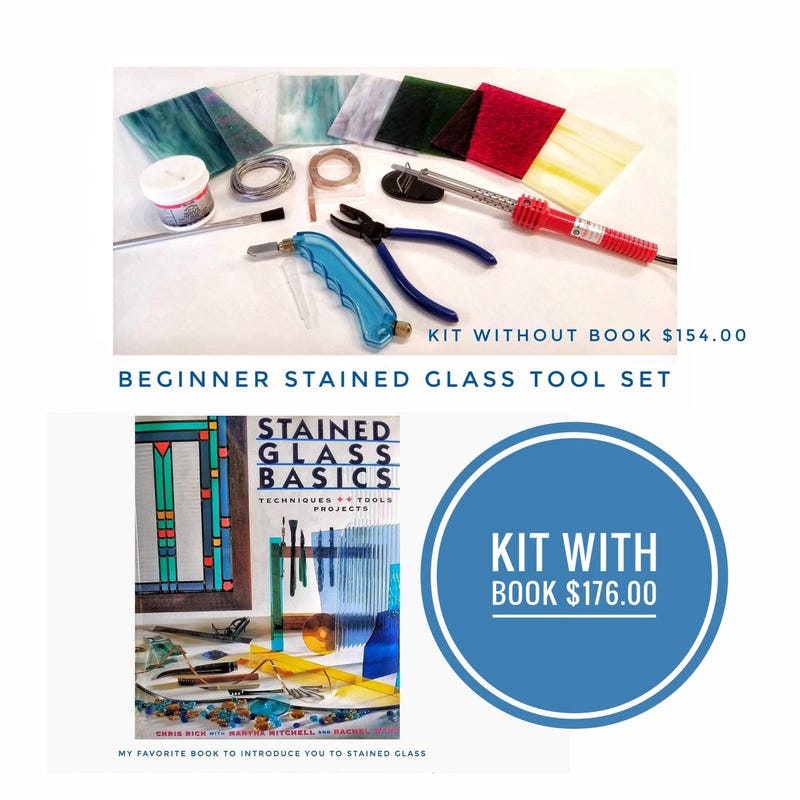 Stained Glass Knife Set - Etsy