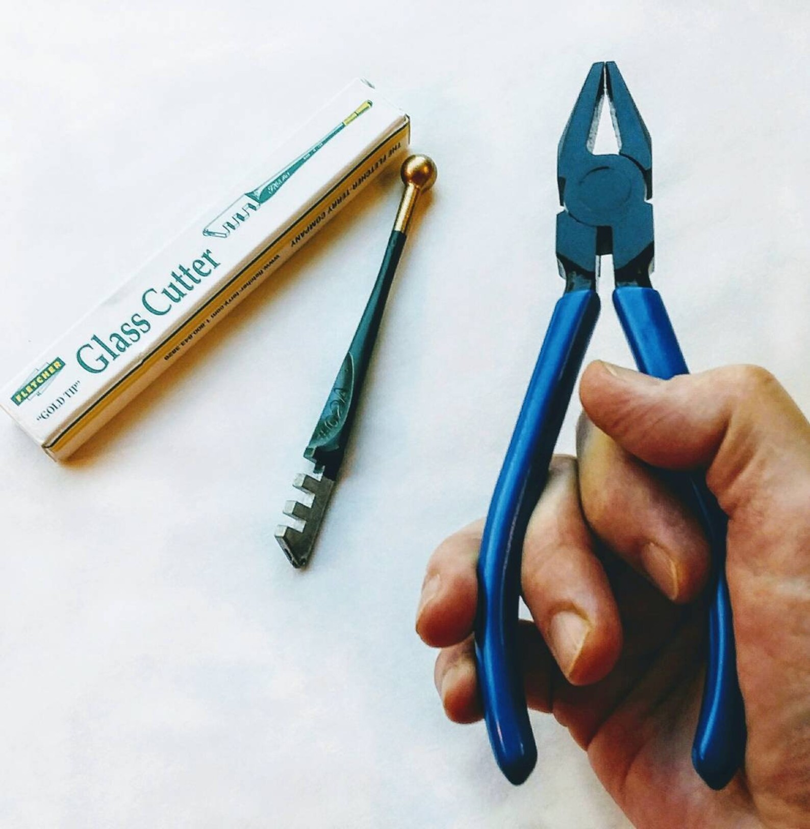 Stained Glass Cutter & Breaking Plier Tools for Stained Glass - Etsy
