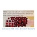 Small Red Glass Nuggets for Stained Glass. 96 Coe Fusible ...