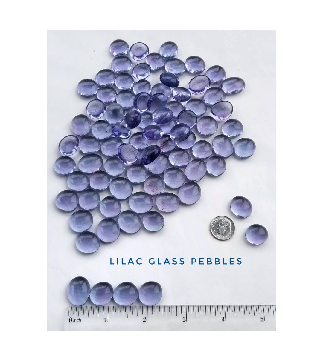 Lilac Glass Nuggets for Stained Glass. Stepping Stones, Mosaics ...