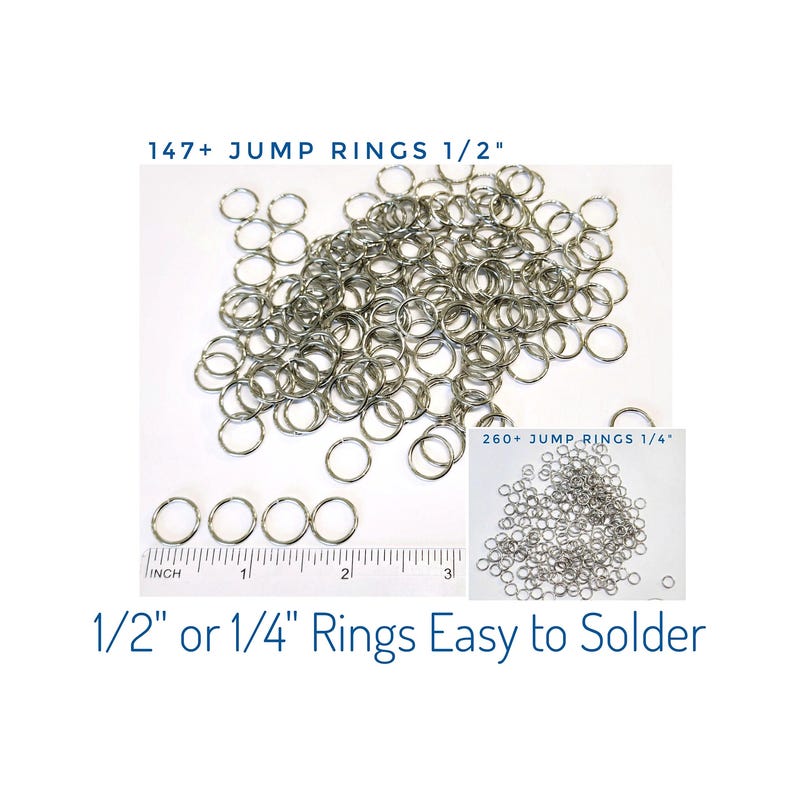 Jump Rings 16g 1/4 - Etsy