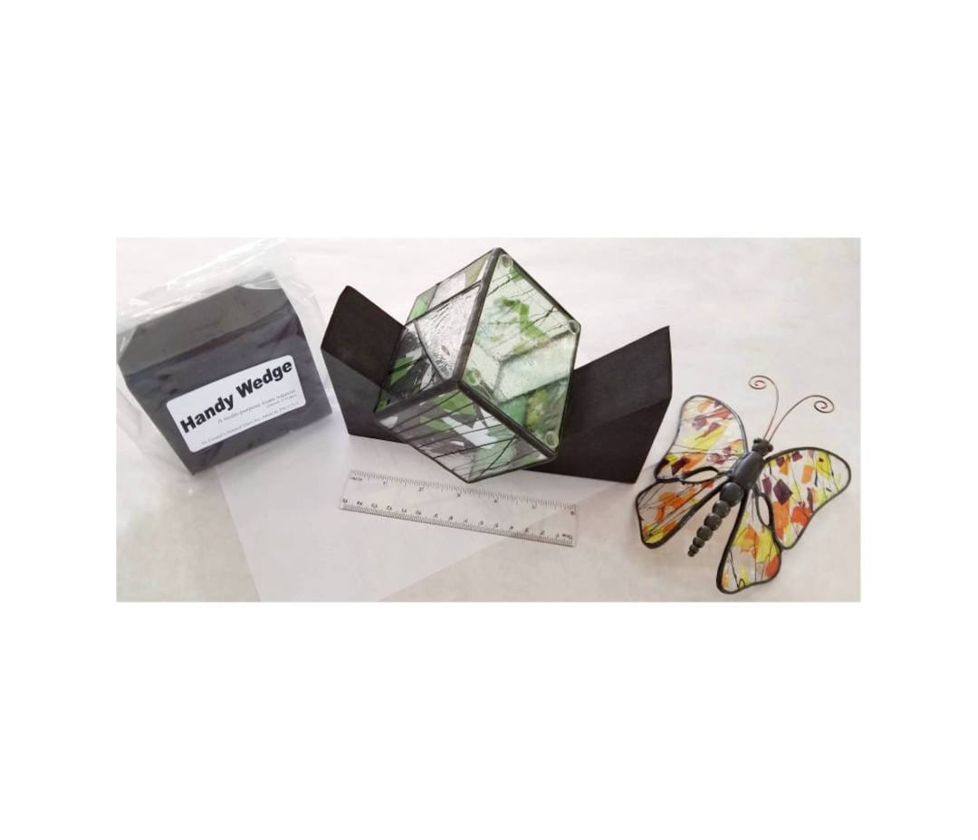 Stained Glass Box Jig, "wedgies" for Holding 3 Dimensional Projects ...