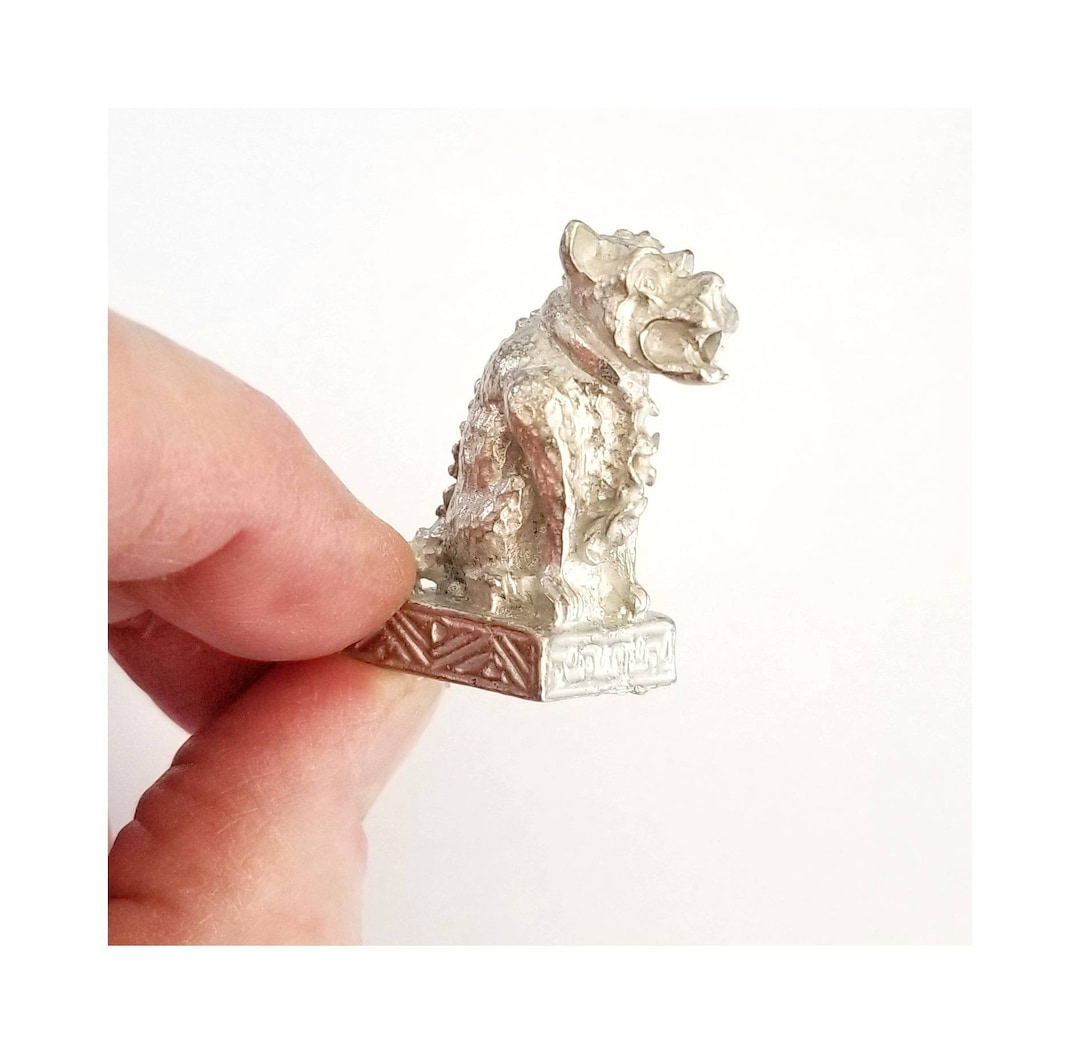 Gargoyle Figurine. Stained Glass Project. Diy, Copper Foil. Wing ...