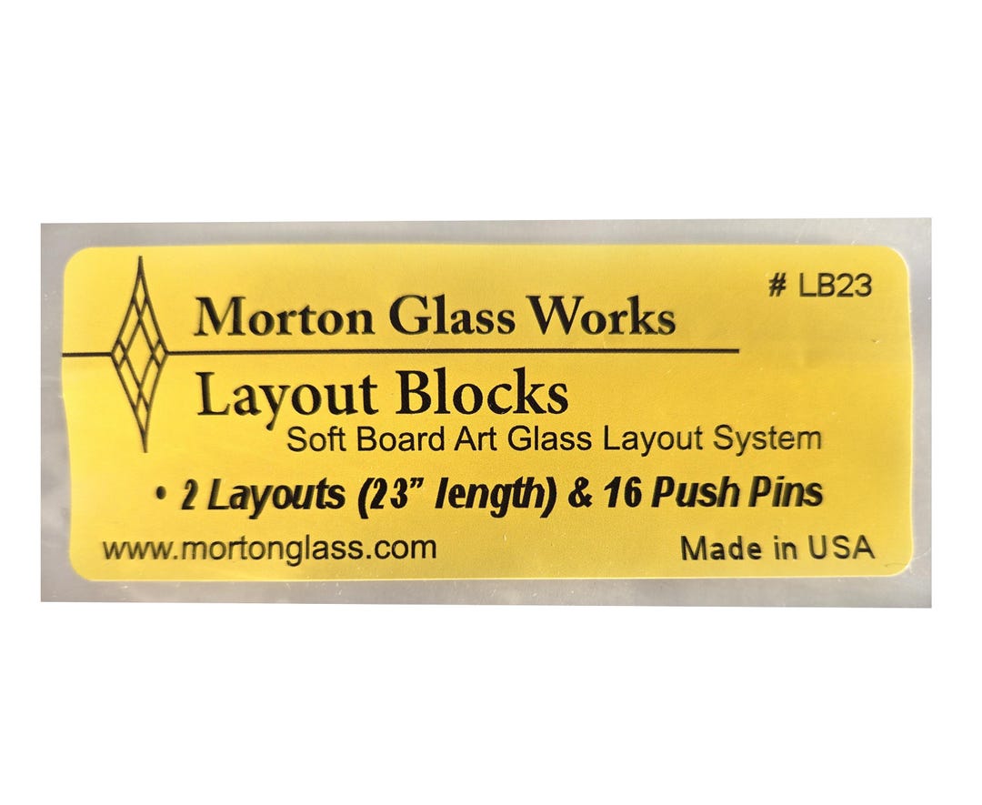 Morton System, Layout Block. Stained Glass Tool. Create Straight ...