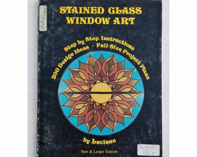 Stained Glass Design Book. Prairie Style Patterns. Nice Variety of ...