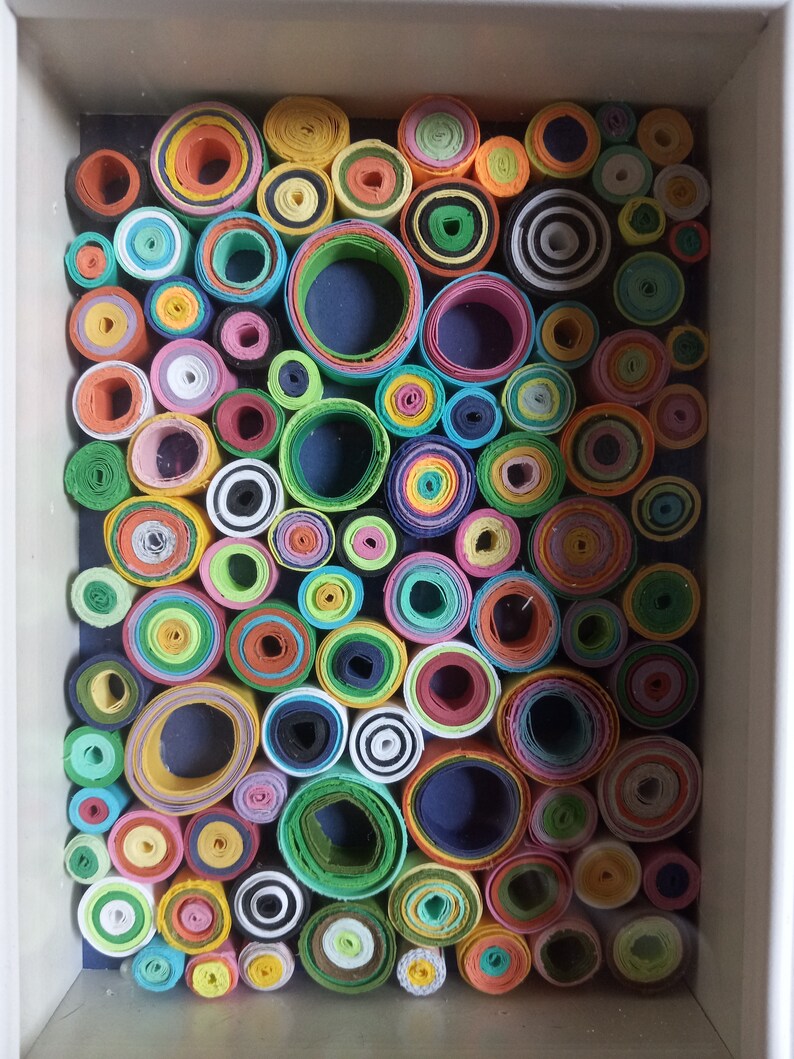 Paper Cells Shadow Box - Etsy