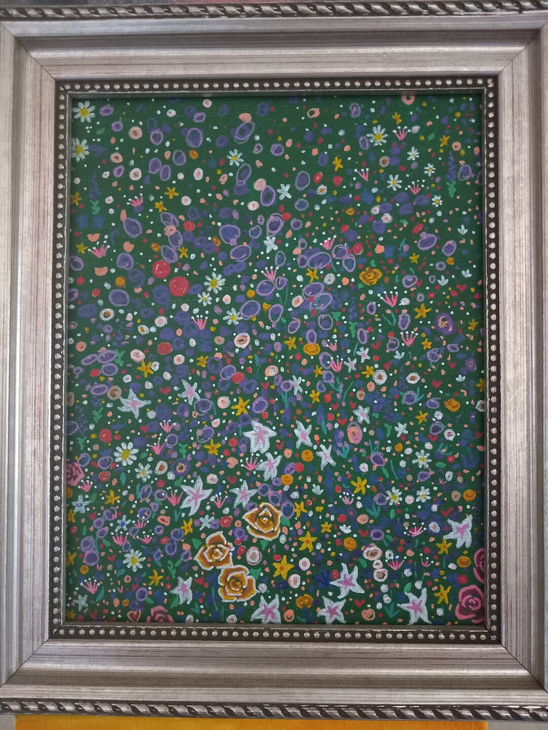 Flower Power Framed Pop Art - Etsy