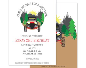 Off Road Party | Etsy